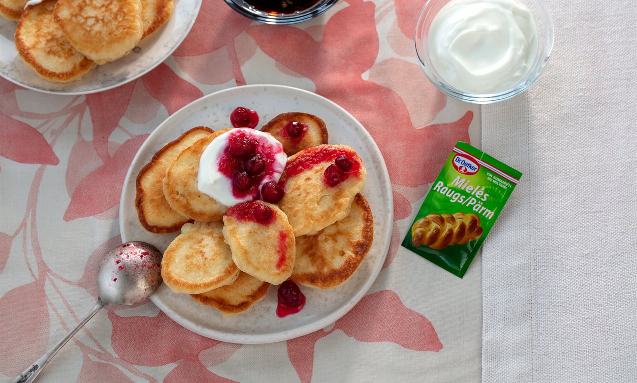 Rauga pankūkas Recepte | Dr. Oetker